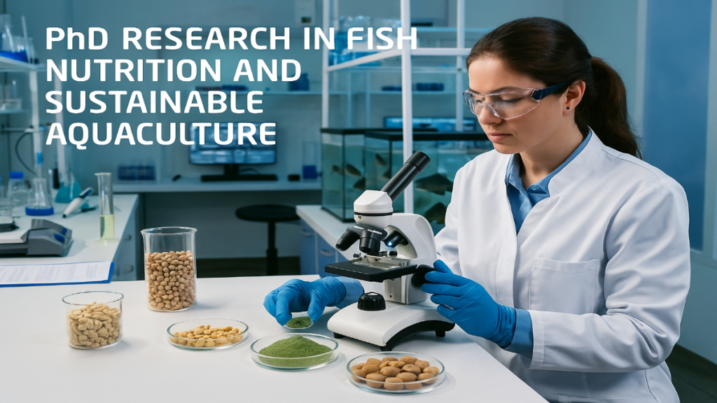 PhD Scholarship Opportunity in Fish Nutrition at DTU Aqua: Advancing ...