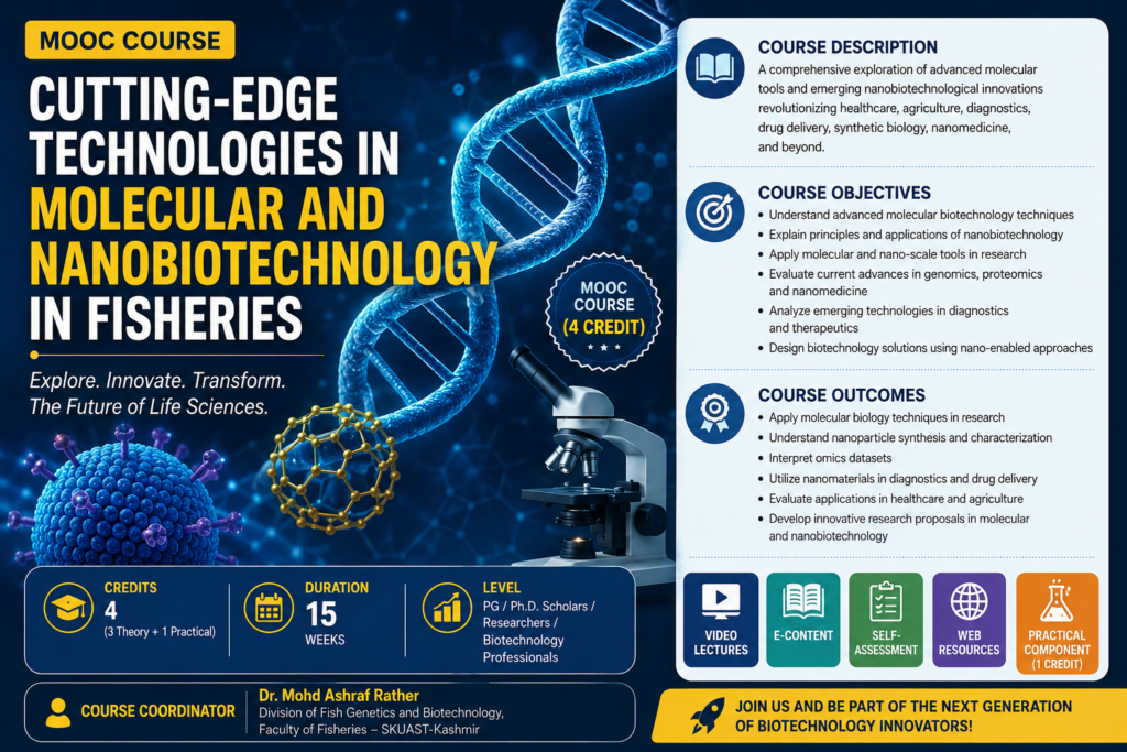 MOOC Course 2: CUTTING-EDGE TECHNOLOGIES IN MOLECULAR AND ...