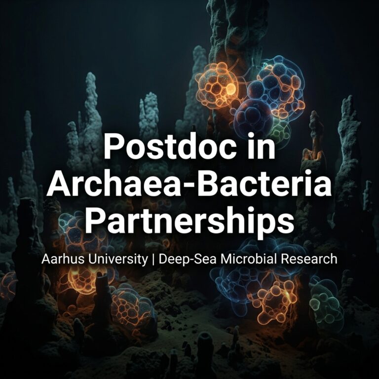 Postdoctoral Fellowship in Archaea-Bacteria Interactions in Deep-Sea ...