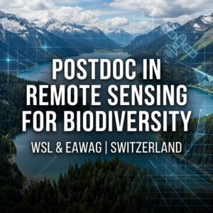 2-Year Postdoctoral Fellowship in Remote Sensing for Biodiversity ...